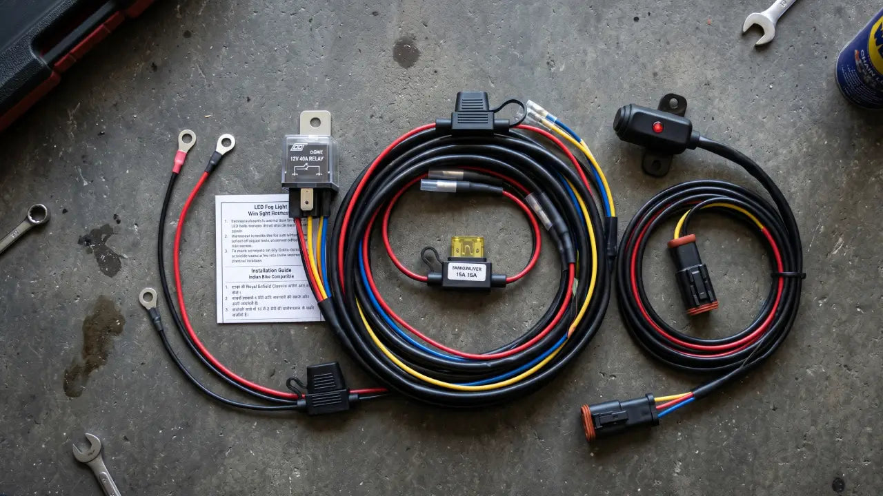 How to Connect a Wiring Harness Kit for LED Fog Lights